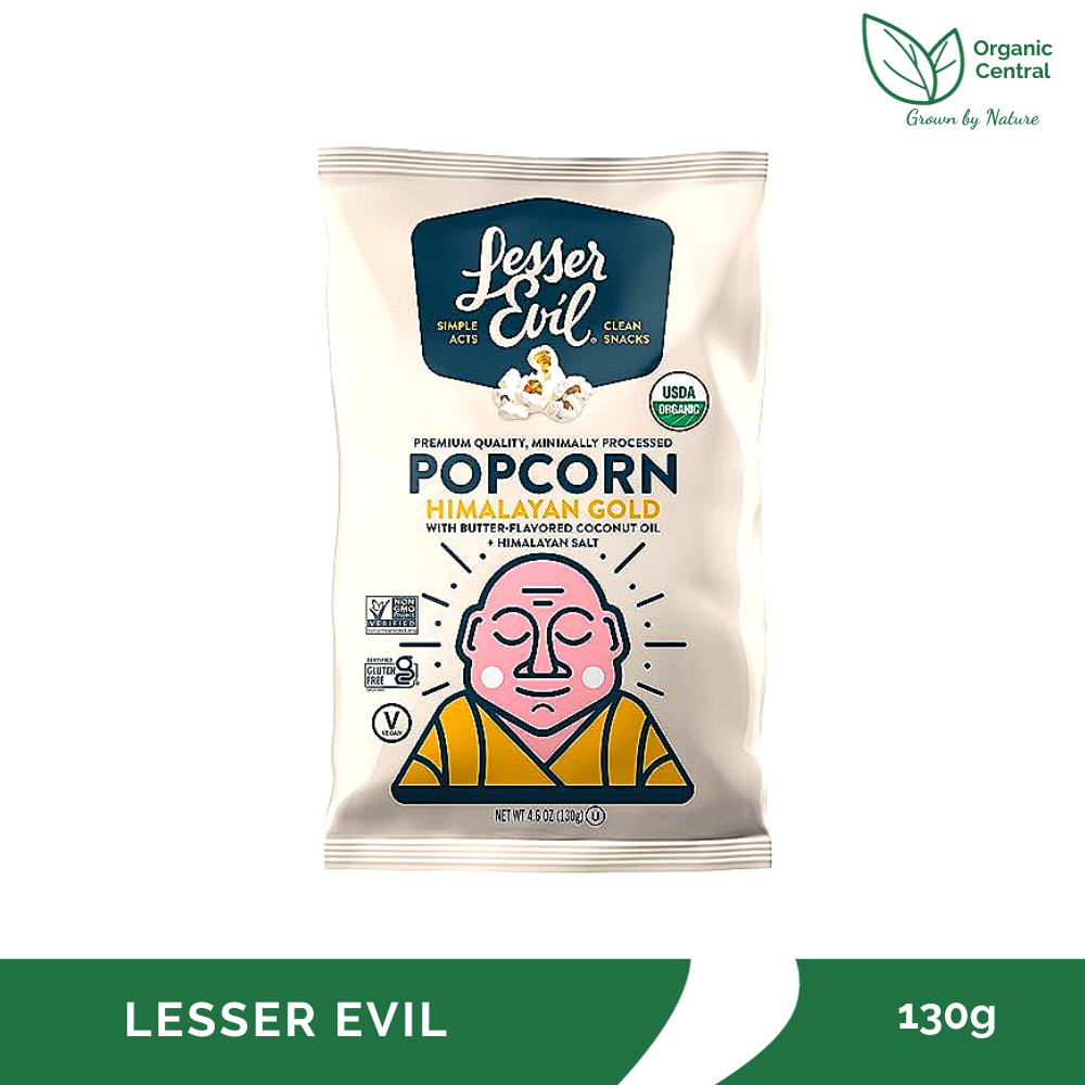 Lesser Evil Organic Himalayan Gold Popcorn 130g | Lazada PH