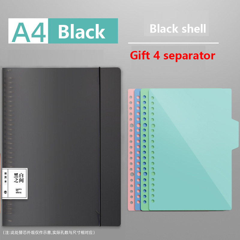 Binder Notebook A5/B5/A4 Removable Loose Leaf Refill Binder Coil ...