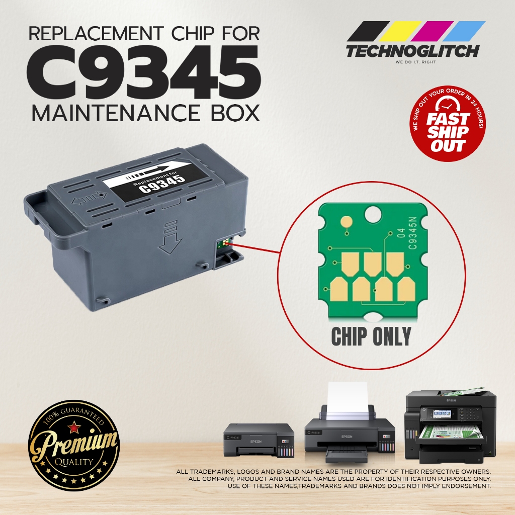 C9345 L8050 L18050 L15150 Maintenance Box for Epson L8050 L15158 L6580 ...