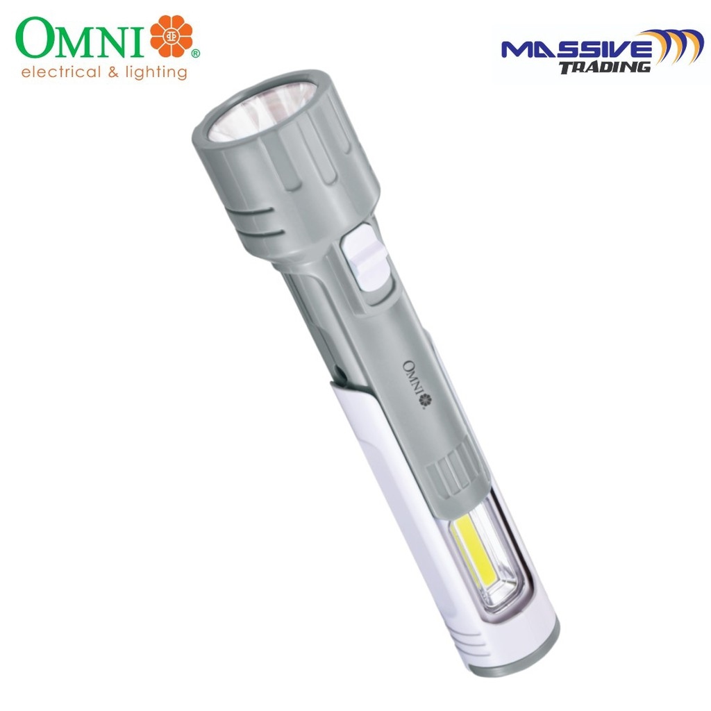 OMNI LED Rechargeable Flashlight RFL-9128 | Lazada PH