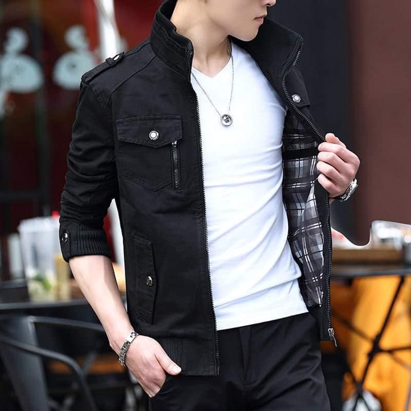 EC76 New Rock Style Denim Bomber Jacket | Lazada PH