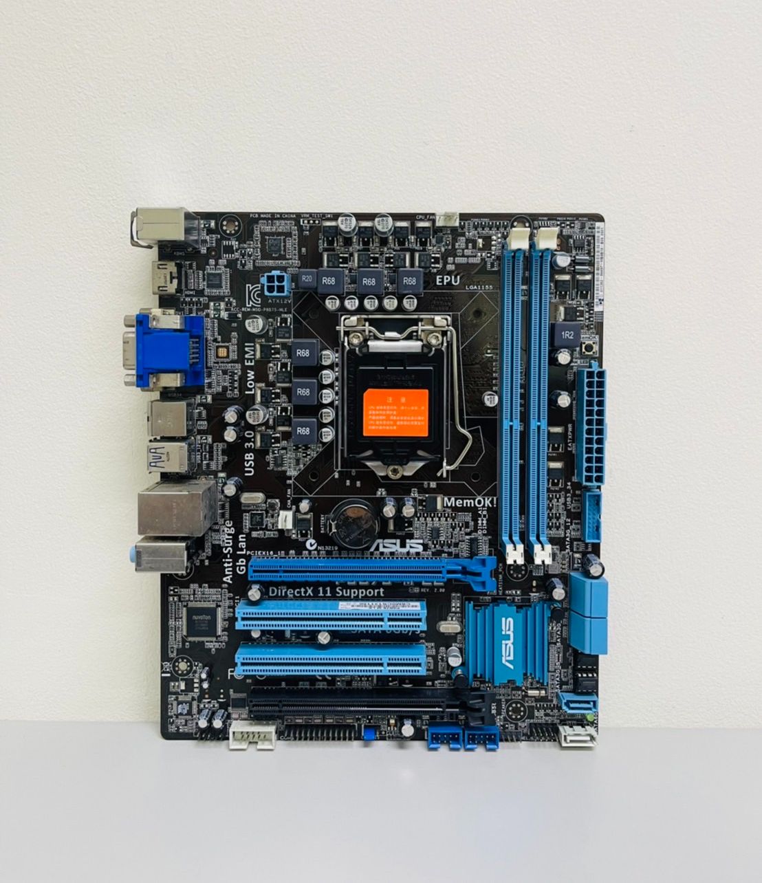 ASUS P8B75-M LE Desktop 2ND3RD GEN Motherboard B75 Socket LGA 1155 i3 ...