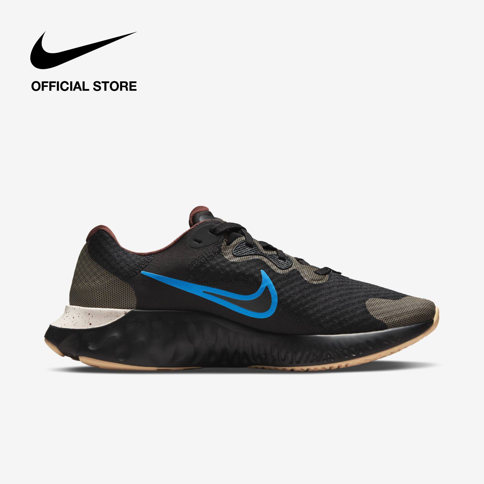 Nike Men's Renew Run 2 Road Running Shoes - Black | Lazada PH