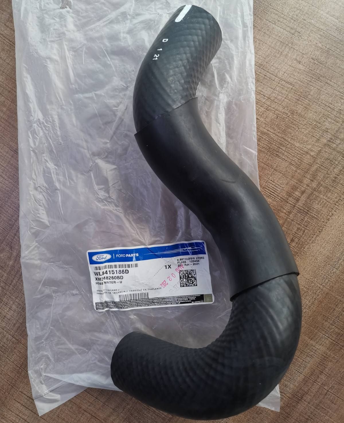 Ford Radiator Hose -UPPER- for Ford Everest 2003-2006 / Ford Ranger ...