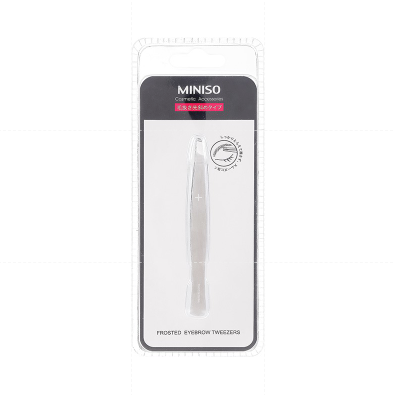 Miniso Eyebrow Scissors Eyebrow Tweezers/Double-Ended Brow Tweezers Duo ...