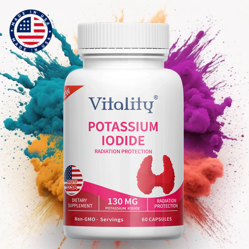 Potassium Iodide 130 mg - | Thyroid Support | KI Potassium Iodide ...