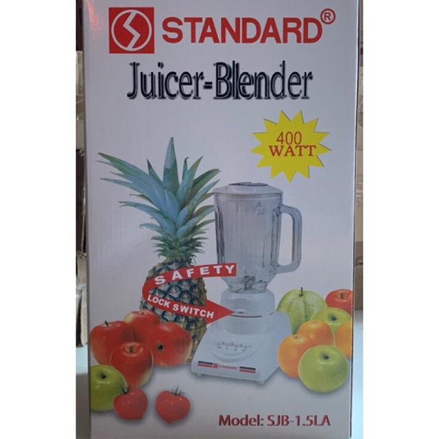 【Spot in Manila】Standard Blender SJB 1.5LA | Lazada PH