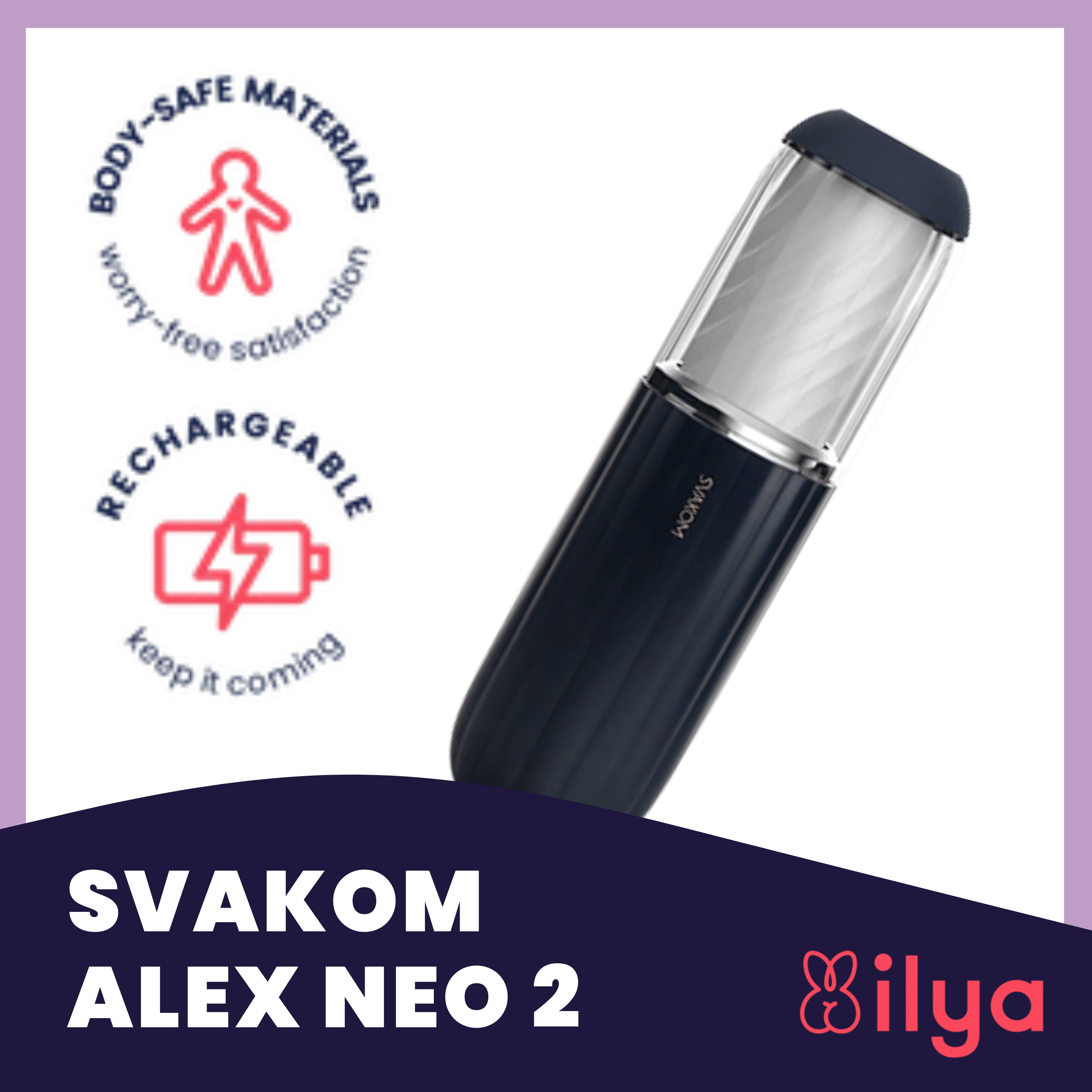 Svakom Alex Neo 2 (Masturbator) | Lazada PH