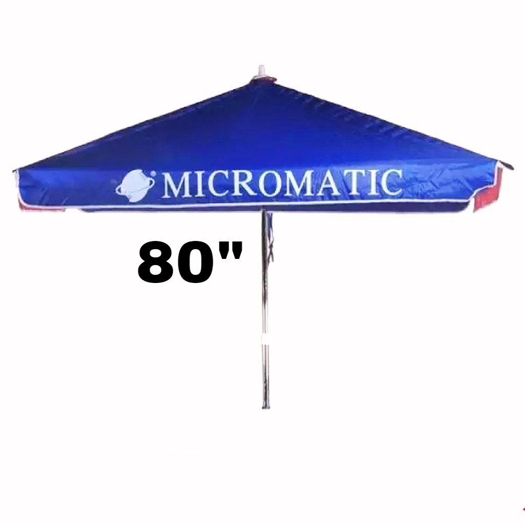 80" Micromatic Square Beach Umbrella Outdoor Easy Setup | Lazada PH