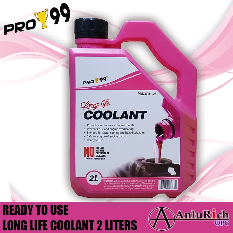 PRO 99 Long Life Coolant Pink 2L PRC-4041-2L | Lazada PH