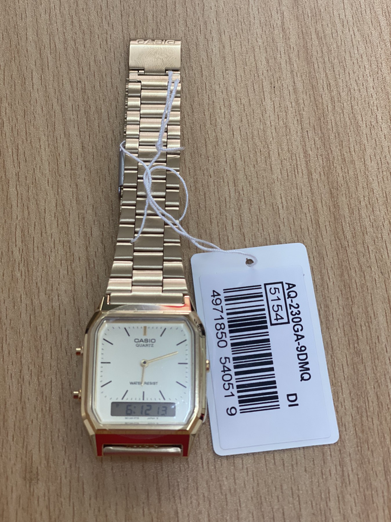Casio Vintage AQ230 GA-9D / AQ230 Gold Line original with warranty ...