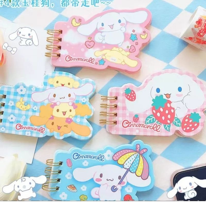 DSF Sanrio Notebook cinnamoroll Memo Pad Melody Double-Sided Coloring ...