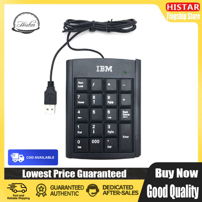 IBM Universal USB Number Keyboard Numeric Keypad for Laptop computer ...