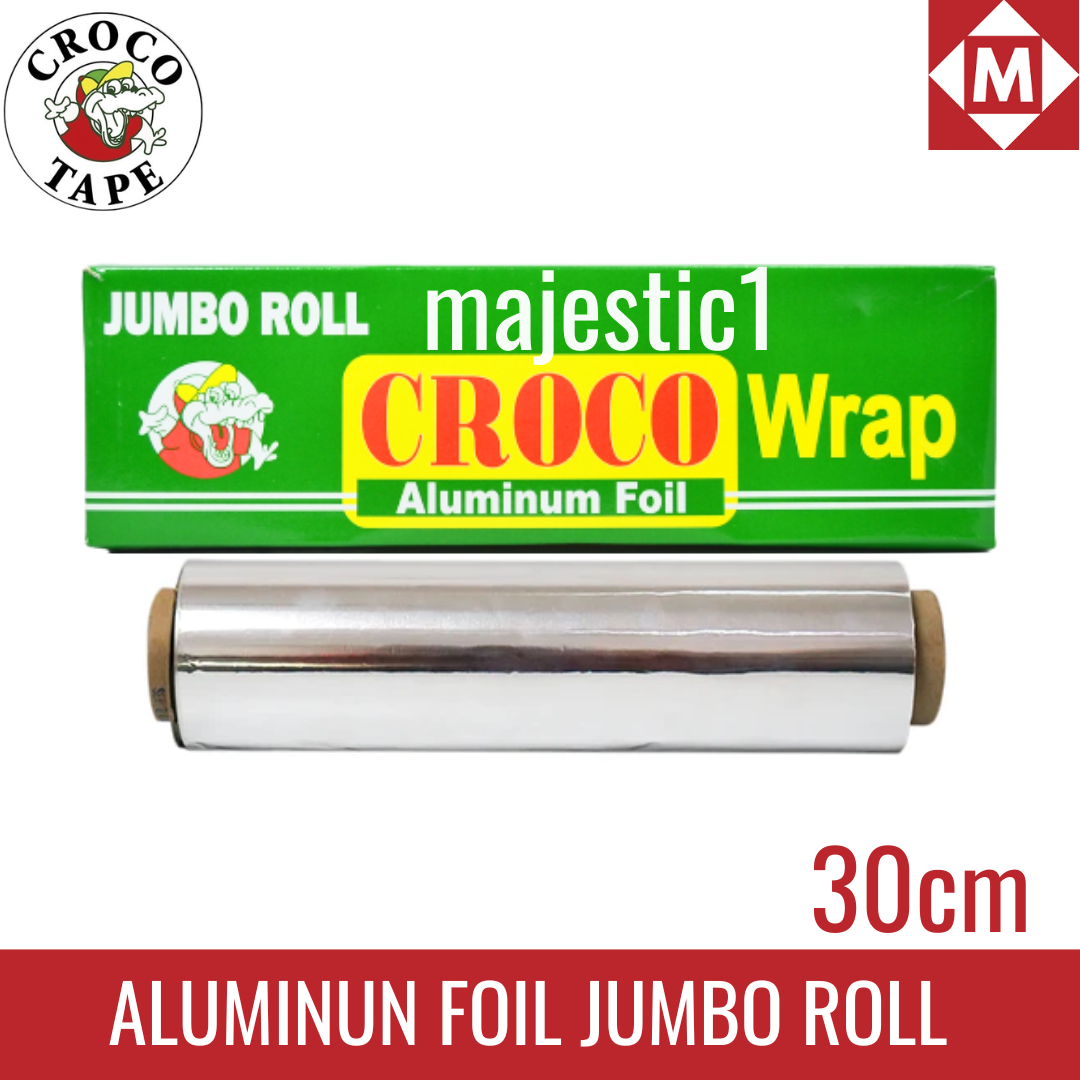 Goldwrap / EasyWrap / Croco Aluminum Foil Jumbo Roll 30cm | Lazada PH