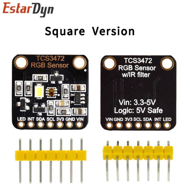 【CW】 TCS34725 Low Power IR Blocking Filter RGB Light Color Sensor ...