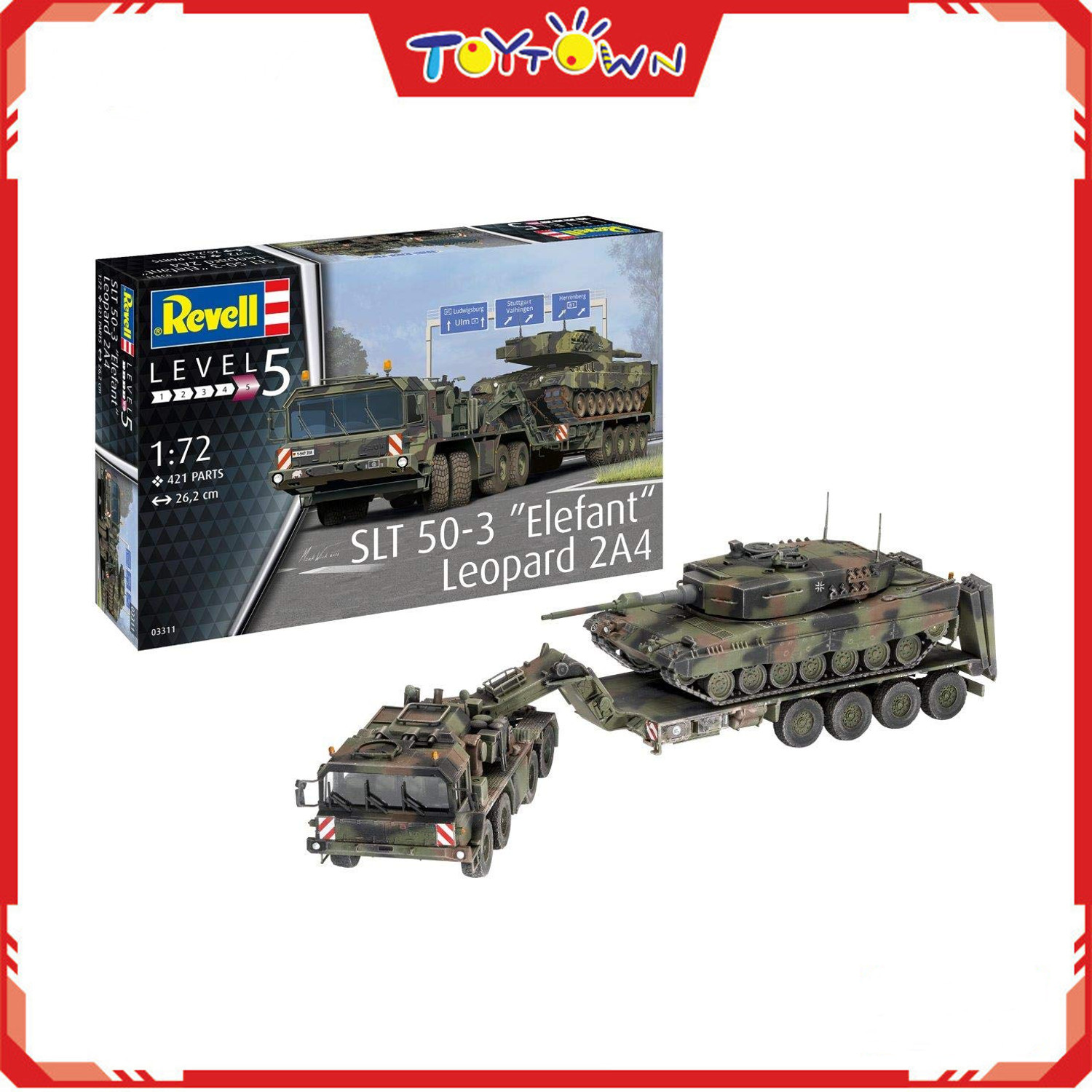 Revell 1:72 Scale SLT 50-3 "Elefant" + Leopard 2A4 | Lazada PH