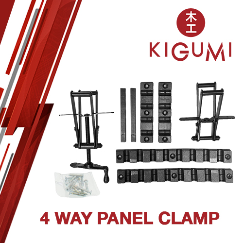 Furniture Maker Clamping System 4-Way Panel Clamp (2-Pack) – Applies ...