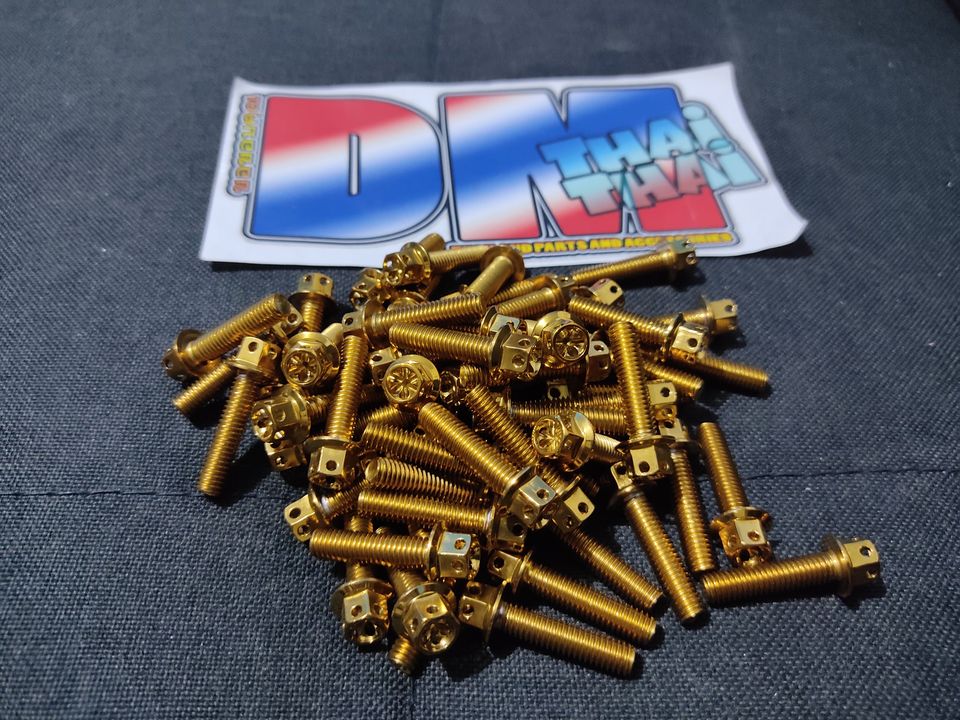 ORIGINAL HENG 6x35 bolts flower type (see details on picture ...