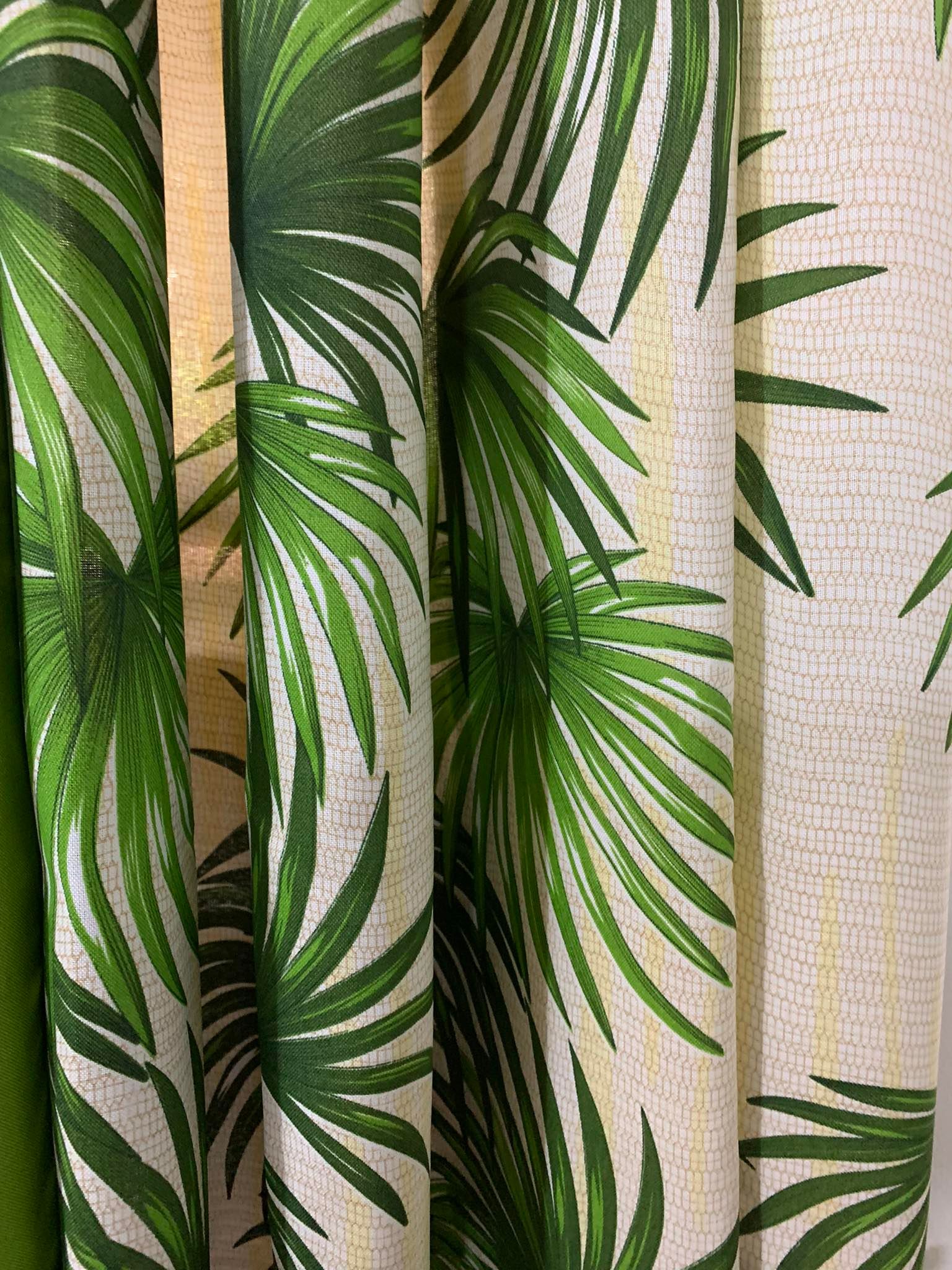 PALMERA GREEN 3N1 RING CURTAIN SOLD PER SET | Lazada PH