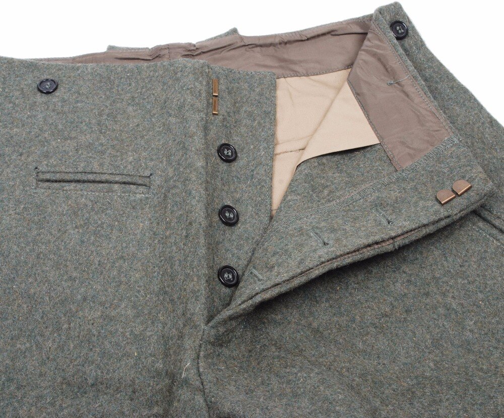 tomwang2012. WW2 WWII GERMAN ELITE M36 OFFICER WOOL GRAY GREEN FIELD ...