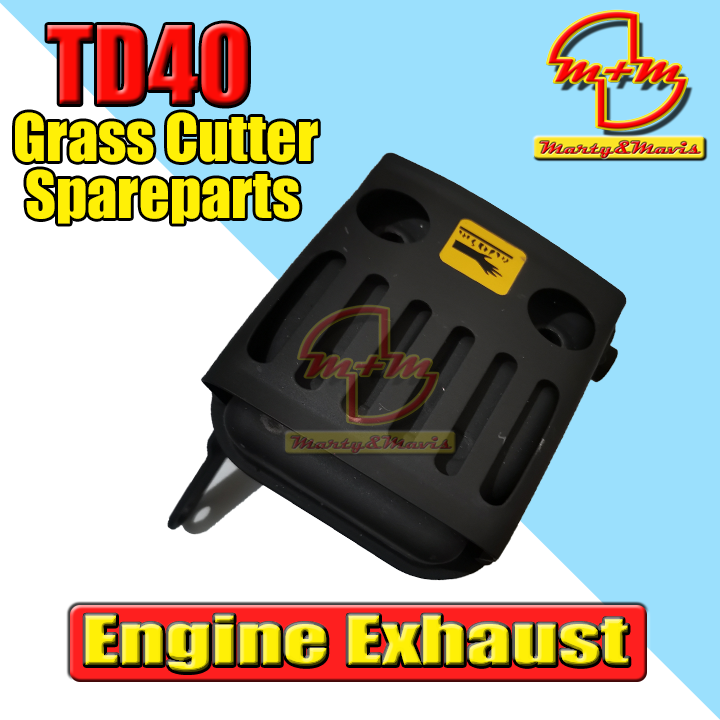 Kawasaki TD40 Engine Exhaust grass cutter spare parts | Lazada PH