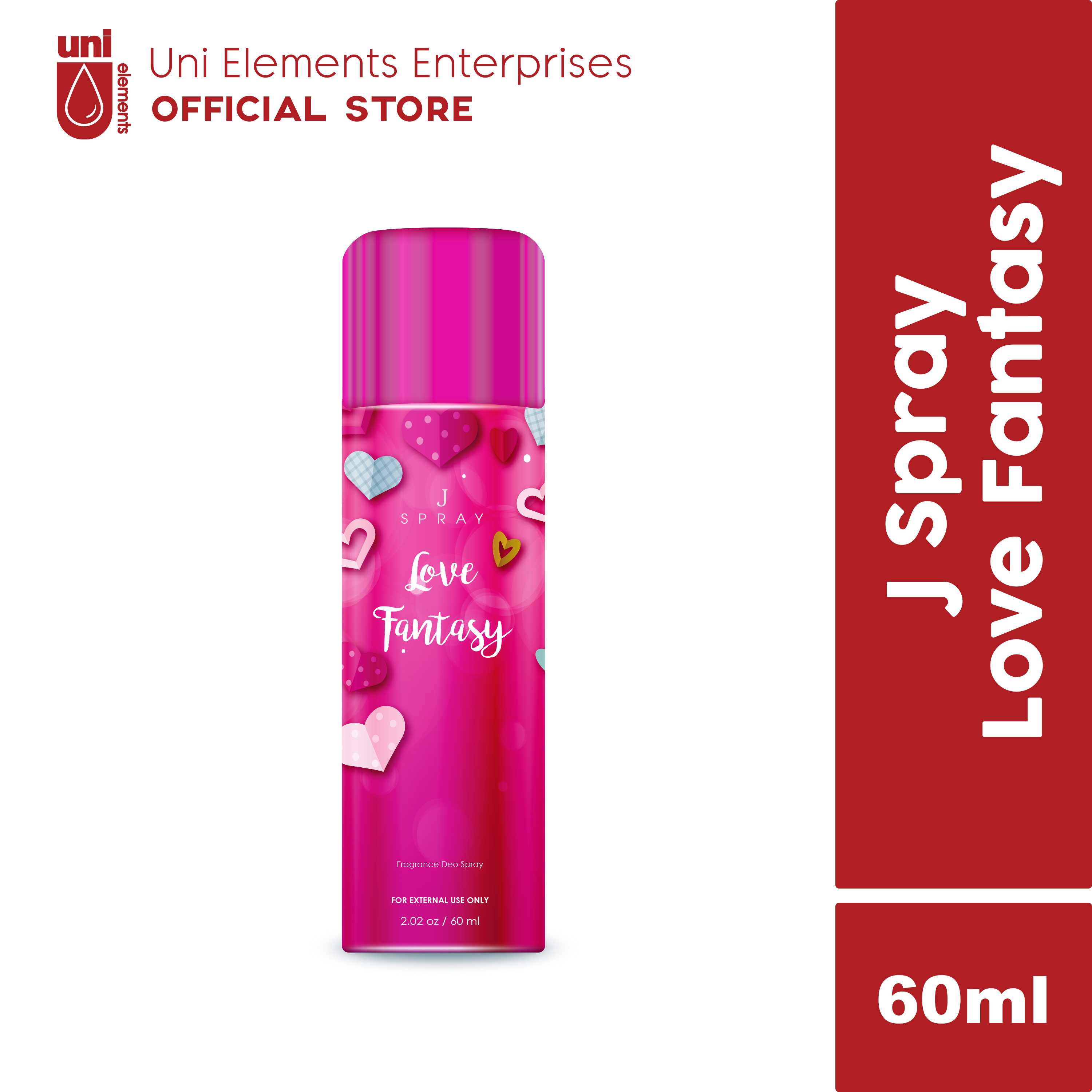 J Spray Pink Series 60ml | Lazada PH