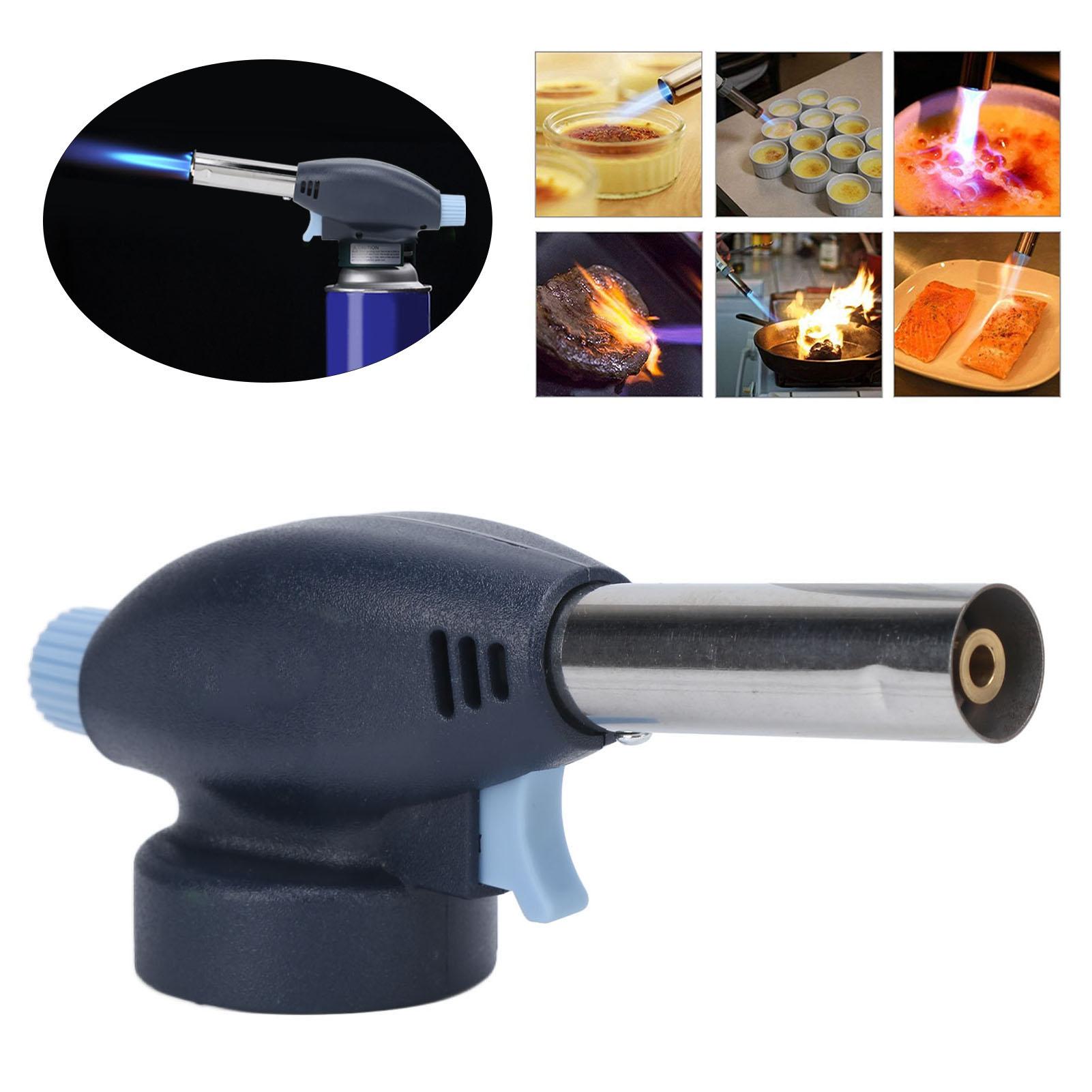 Gas Torch Butane Flame Gun Flame Thrower Black | Lazada PH