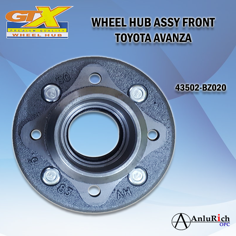 GTX FRONT WHEEL HUB ASSY FOR TOYOTA AVANZA (43502-BZ020) | Lazada PH