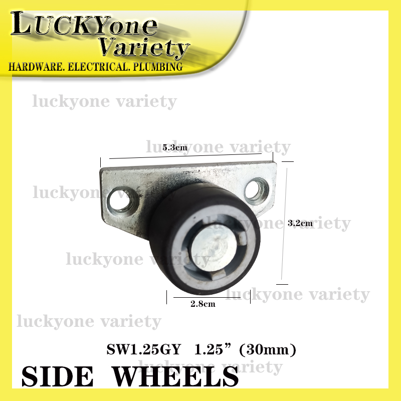 SW SIDE MOUNT CASTER WHEEL (1" 1.25") | Lazada PH