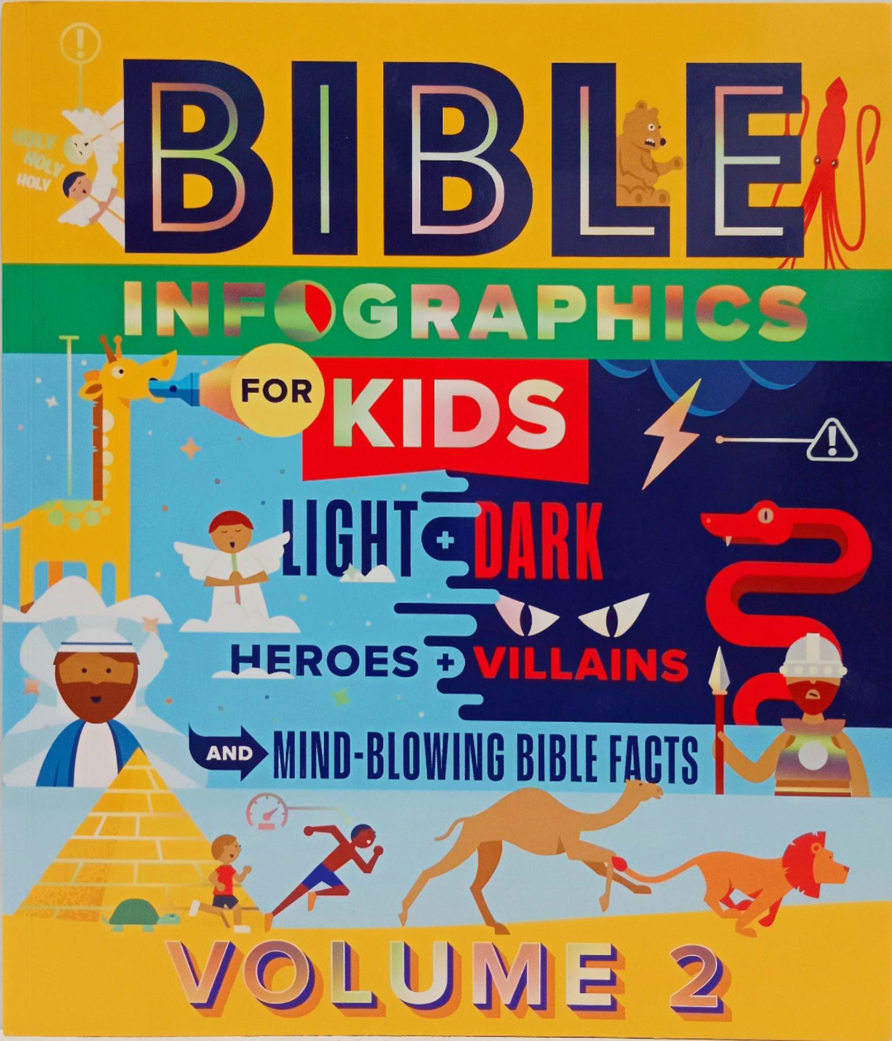 PCBS Bible Infographics for Kids Volume 2: Light and Dark, Heroes and ...