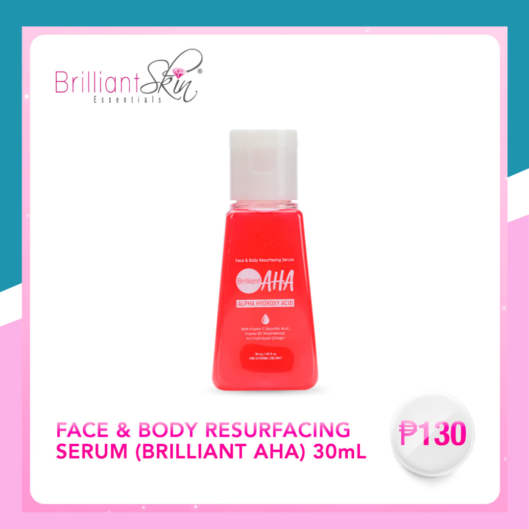 Authentic and Effective Brilliant Skin Aha Face and Body Resurfacing ...