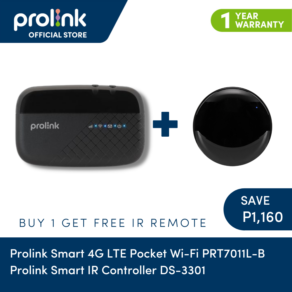 [BUNDLE 1] Prolink Openline LTE Mobile Wi-Fi Hotspot Globe/Smart/Sun ...
