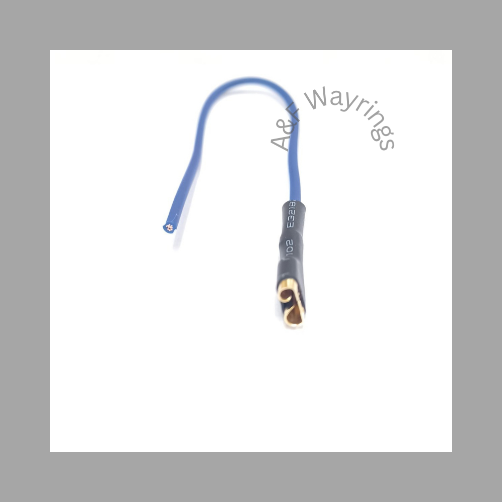 Horn Terminal, socket, Connector Universal Red and Black 6.3mm crimped ...