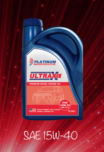 PLATINUM Ultrax - Premium Diesel Engine Oil - 1 Liter | Lazada PH