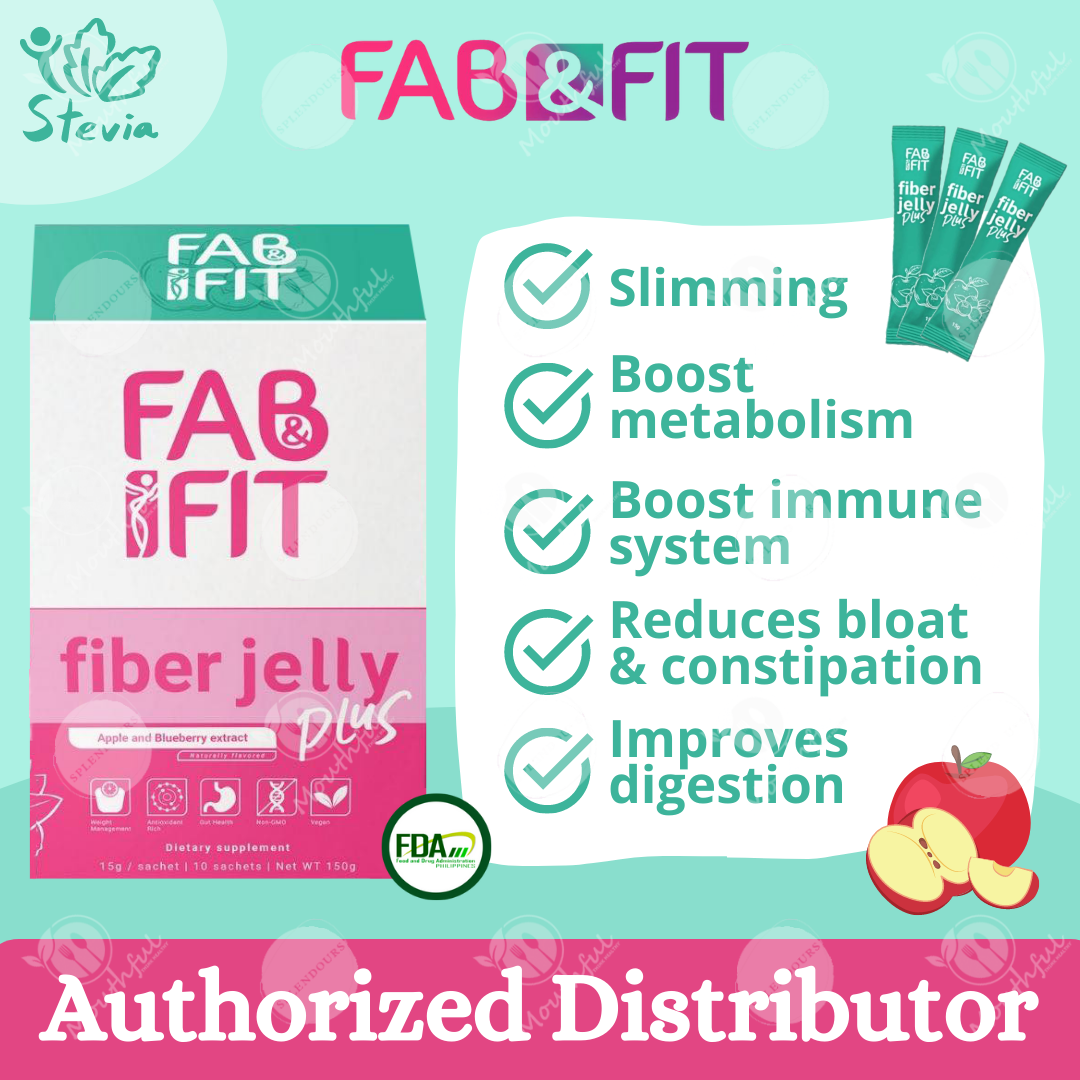 Mouthful - Fiber Jelly Plus by Fab and Fit (with freebies) | Lazada PH