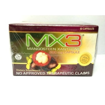 MX3 Mangosteen Xanthone Dietary Supplement 500mg 60 Capsules | Lazada PH