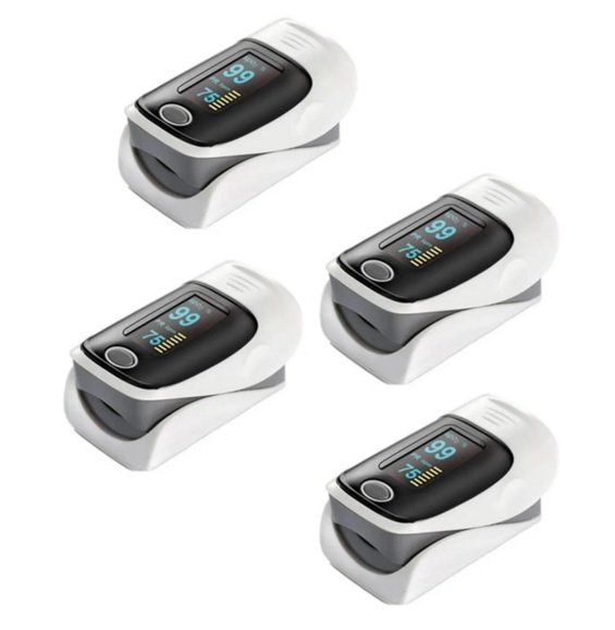 Amazon Universal Fingertip Pulse Oximeter (Black/White) Set of 4 ...