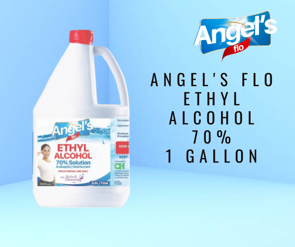 Angel's Flo Ethyl Alcohol 70% 1gallon | Lazada PH
