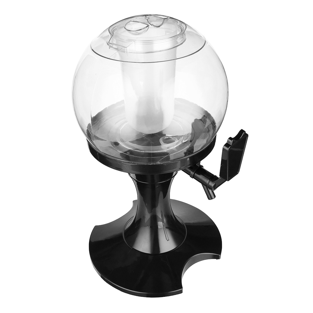 Portable Ball Shape Beverage Dispenser 3.5L Practical Container Durable ...