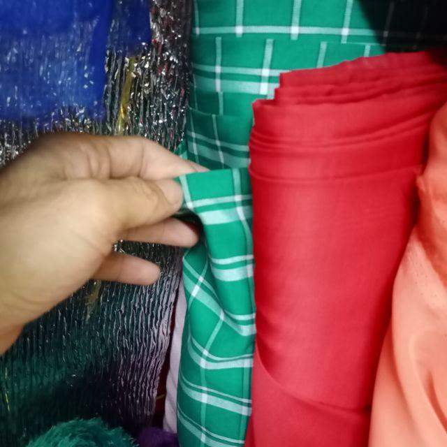Fabric Checkered fabric tela sold by yard 60 inches width | Lazada PH