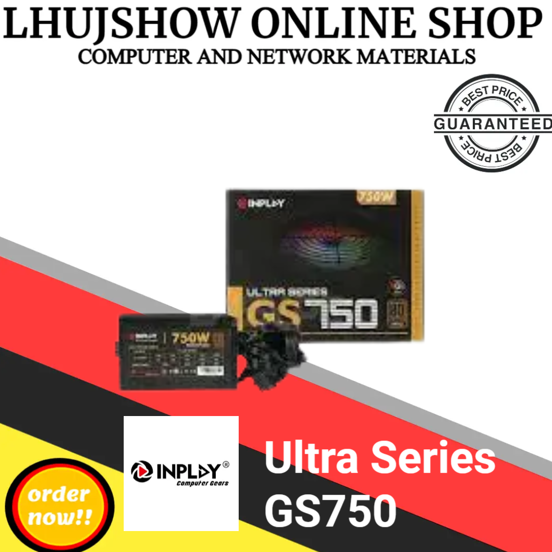 INPLAY Ultra Series GS750 80+ Bronze HIGH Performance Power Supply ...