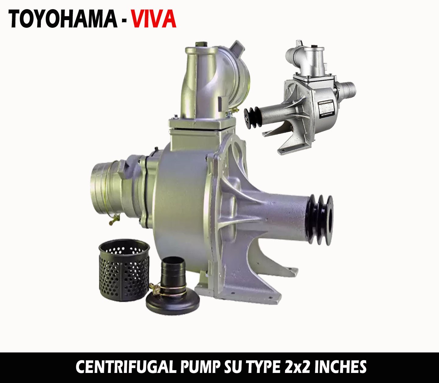 Viva Centrifugal Aluminum Pump LZB 50 2x2 inches | Lazada PH