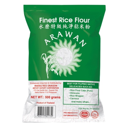 Arawan Flour 500g ( Glutinous Rice / Rice Flour ) | Lazada PH