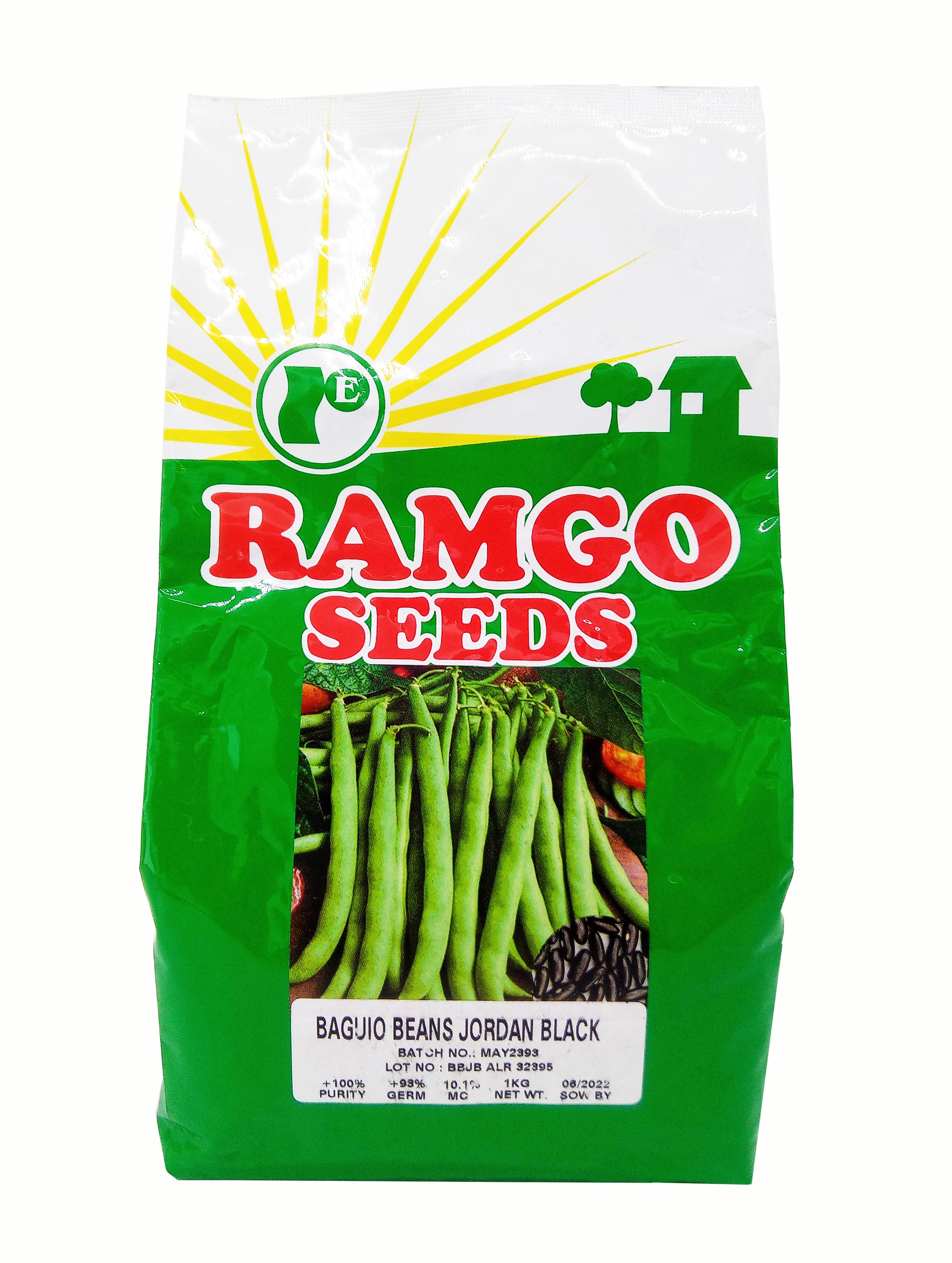 Ramgo Seeds 1 Kilo Pack (RPD) Baguio Beans Jordan Black | Lazada PH