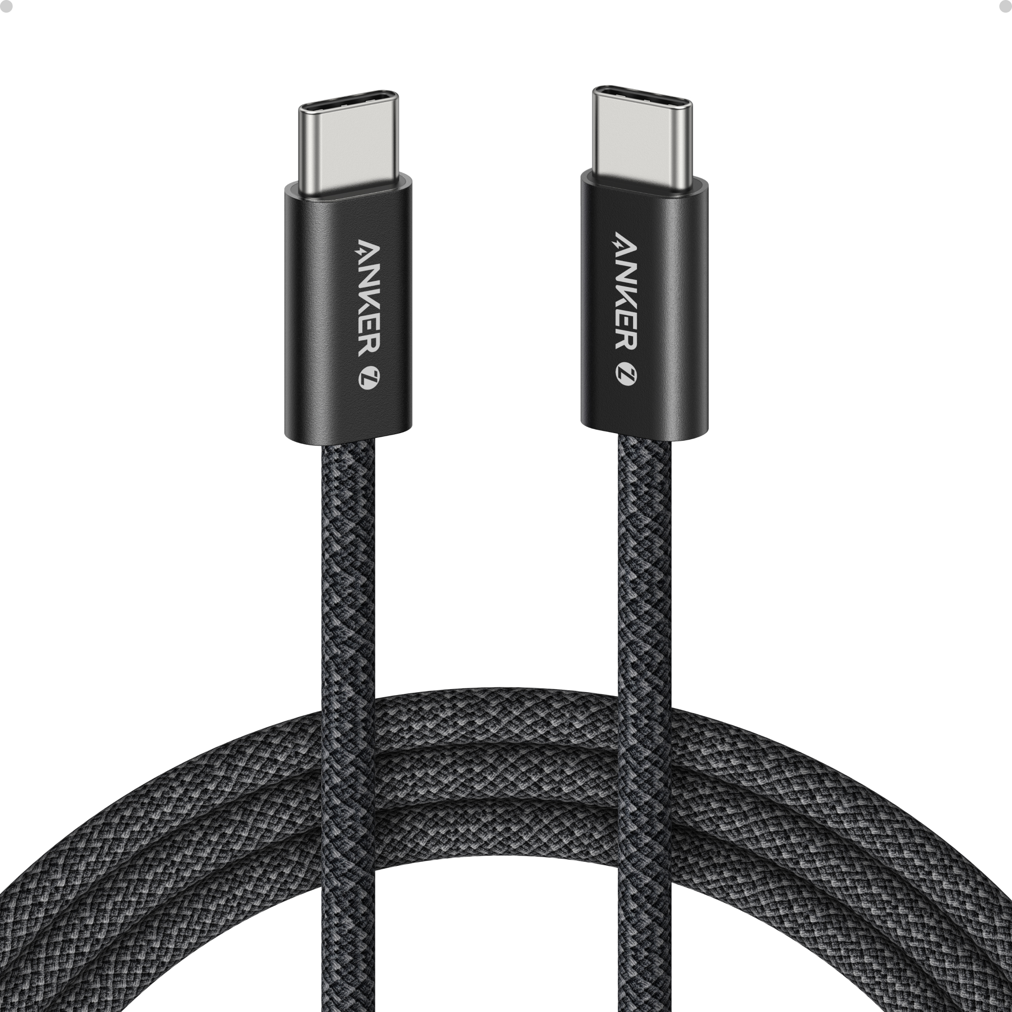 Anker Zolo PD 240W USB C to USB C Cable Braided and Dirt-Free Type C ...