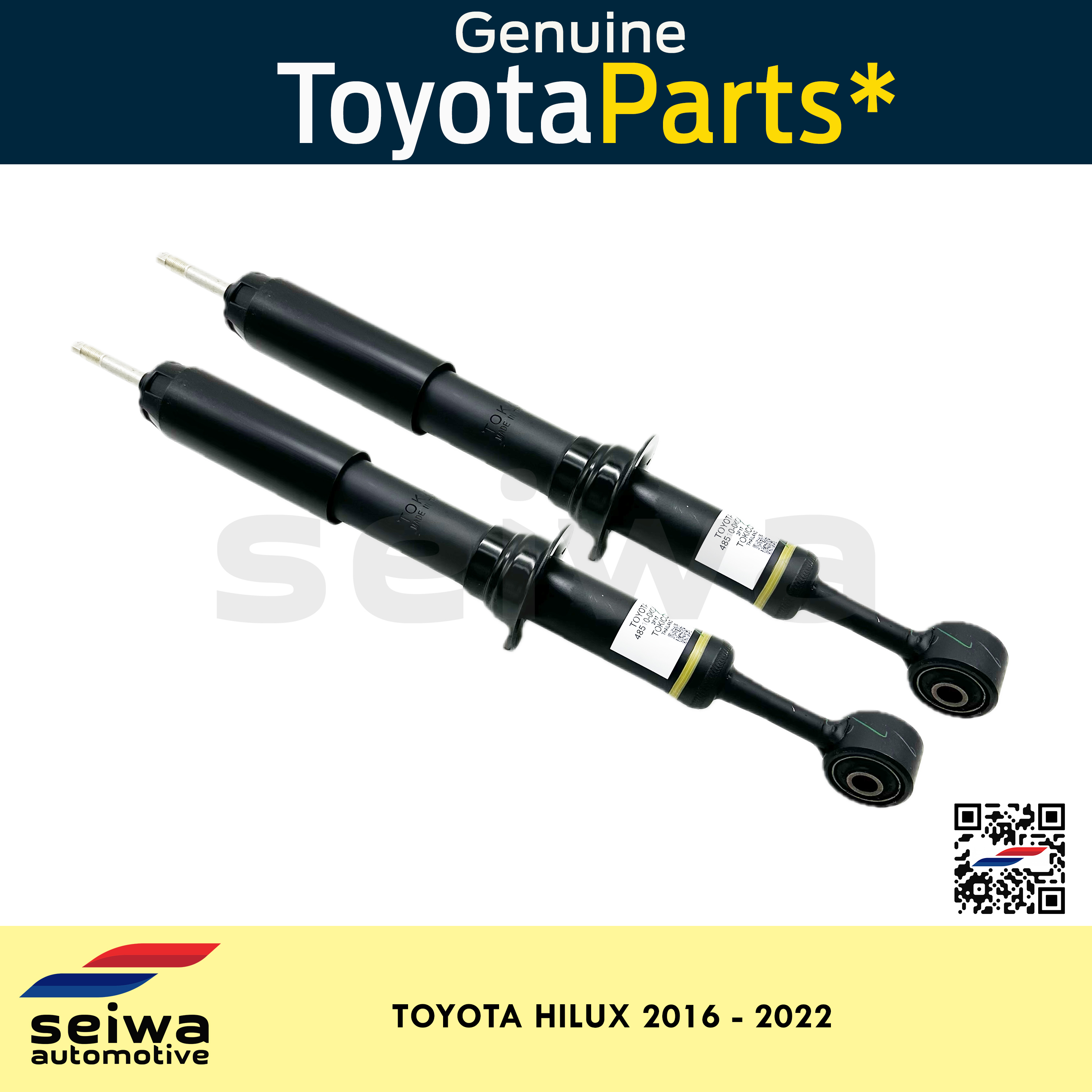 [2016 - 2022] Toyota Hilux Shock Absorber Front (2 PIECES) - Genuine ...