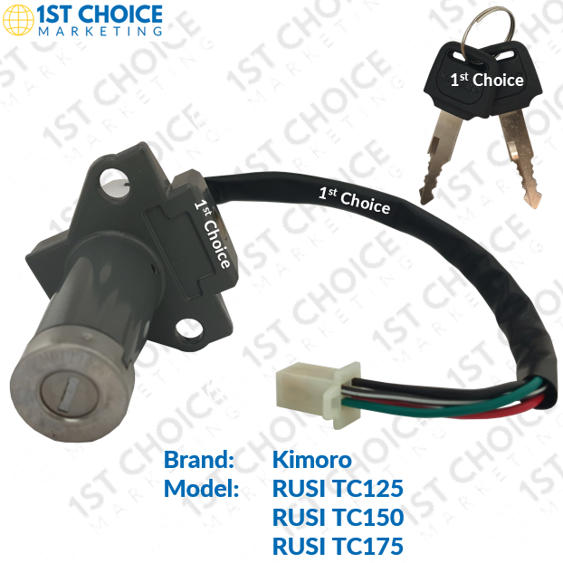 KIMORO Ignition Switch Main Switch RUSI TC125 / RUSI TC150 / RUSI TC175 ...