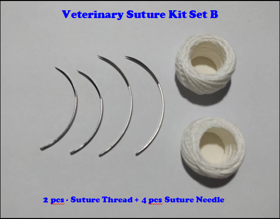 Veterinary Suture Kit Set B / Pet Accessories / Pet Healthcare / Suture ...