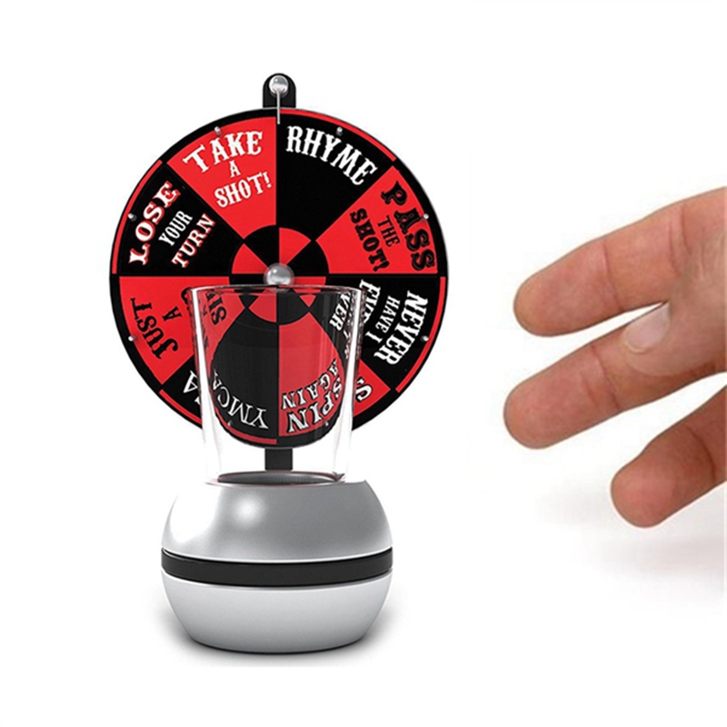 Spin Turntable The Shot Glass Drinking Game Fun Party Turntable Toys ...