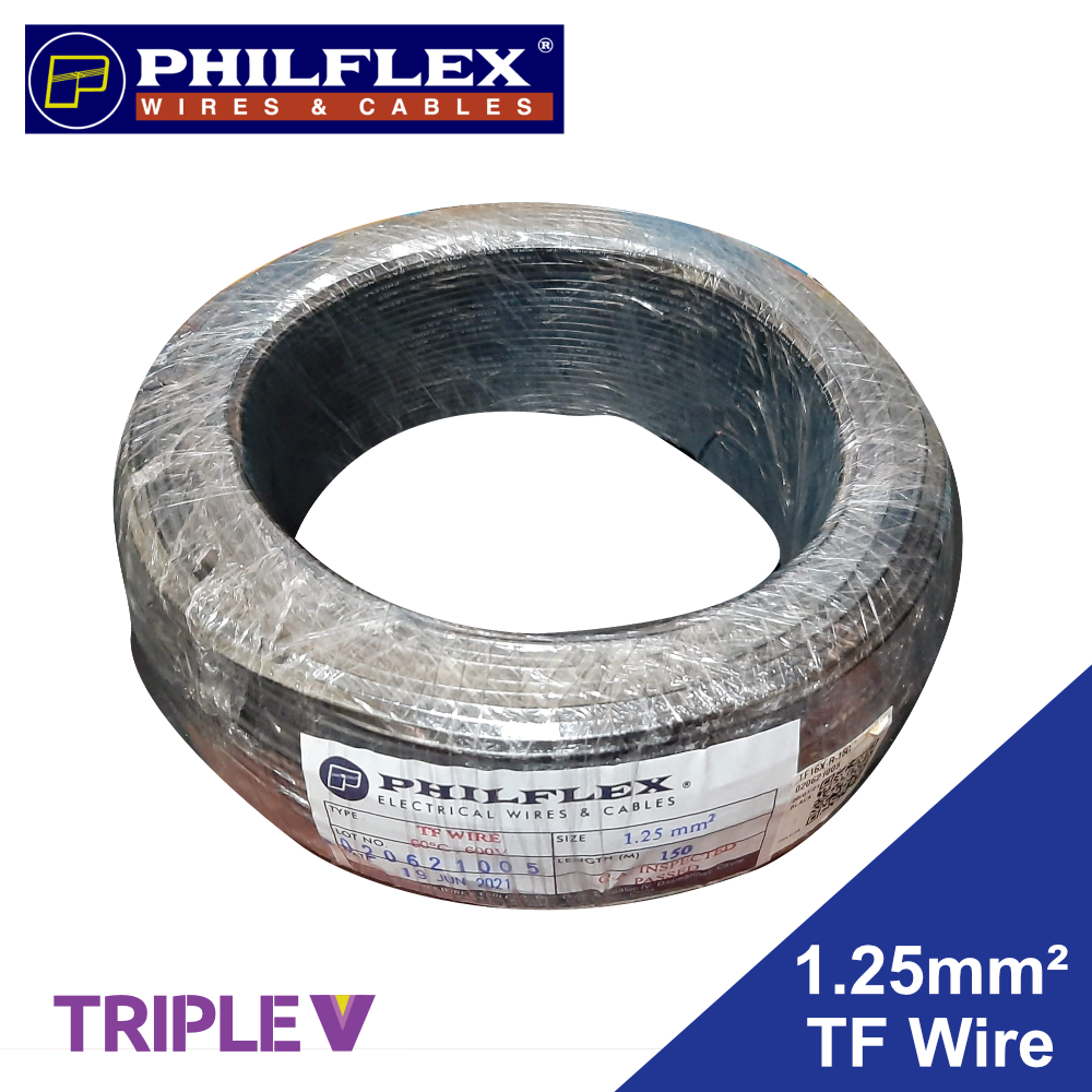 Philflex TF Wire 1.25mm #16/7 AWG | Lazada PH